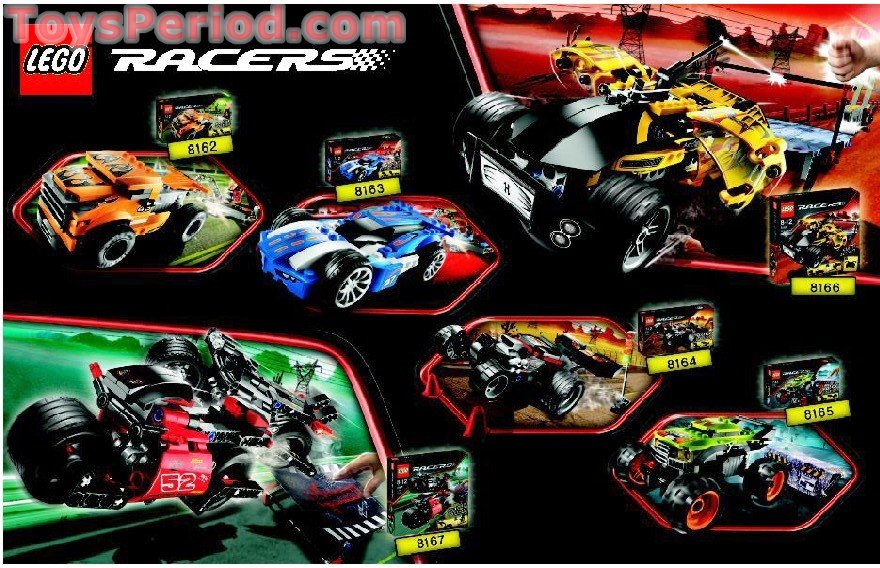 LEGO 8183 Track Turbo RC Instructions and Parts List