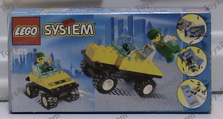 LEGO 6325 Package Pick-Up Instructions and Parts List