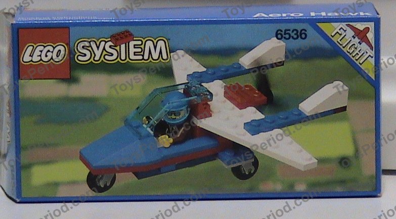LEGO 6536 Aero Hawk Instructions and Parts List