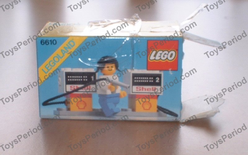 LEGO 6610 Gas Pumps Instructions and Parts List