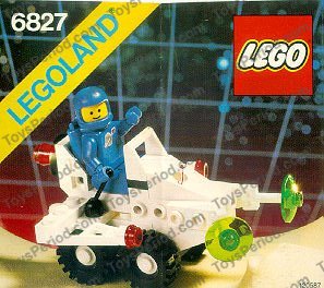 LEGO 6827 Strata Scooter Instructions and Parts List