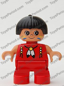 LEGO 2436 Native American Village Set Parts List