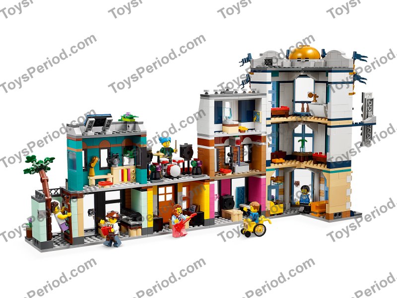 LEGO 31141 Main Street Set Parts List
