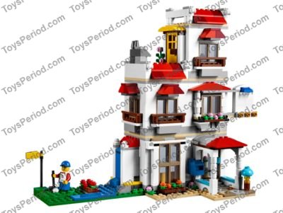 LEGO 31069 Modular Family Villa Set Parts List