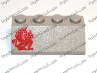 LEGO Sets with Part 3037px3 Slope Brick 45 2 x 4 with Red Dragon Left ...