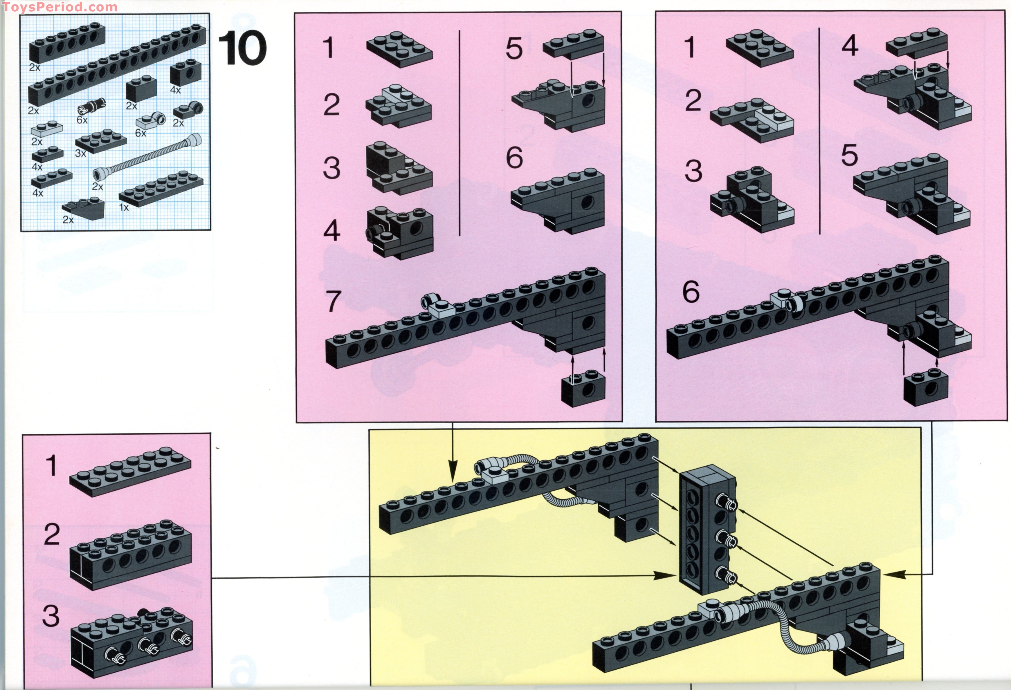 LEGO 5590 Whirl and Wheel Super Truck Instructions and Parts List