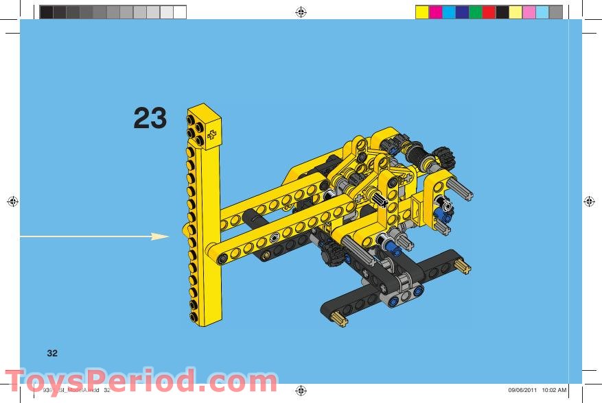LEGO 9391 Crawler Crane Instructions and Parts List
