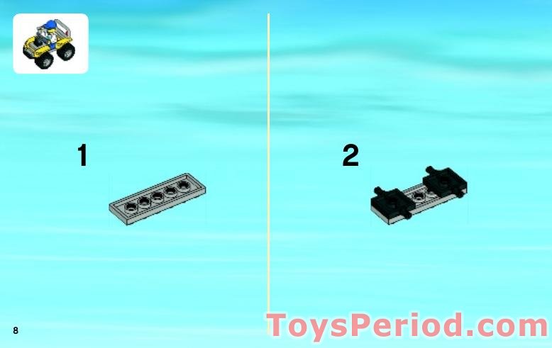 LEGO 4644 Marina Instructions and Parts List