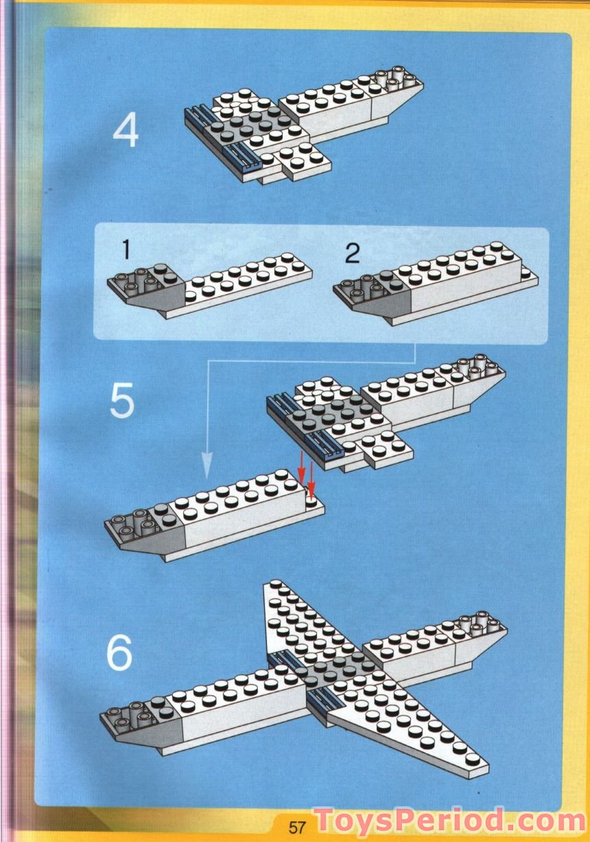 LEGO 4098 High Flyers Instructions and Parts List