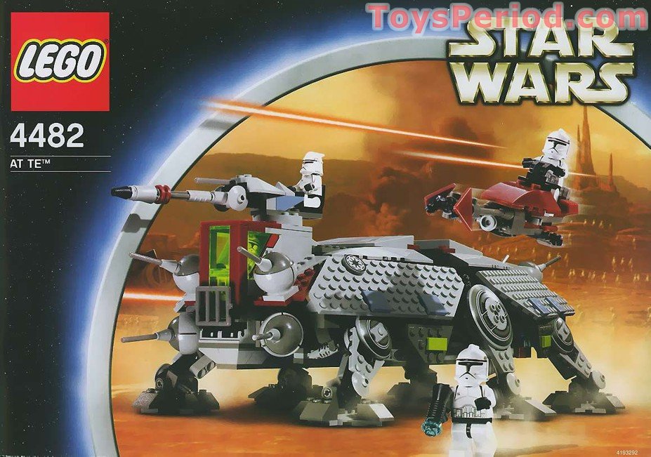 LEGO 4482 AT-TE Instructions and Parts List