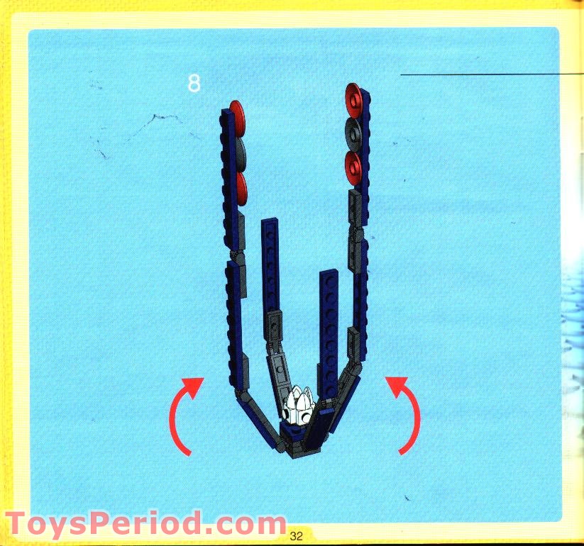 LEGO 4506 Deep Sea Predators Instructions and Parts List