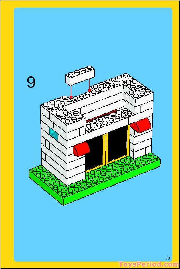 LEGO 5482 Ultimate House Building Set Instructions and Parts List