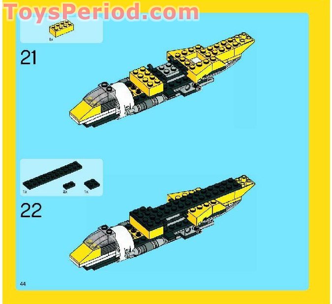 LEGO 6745 Propeller Power Set Parts Inventory and Instructions - LEGO ...