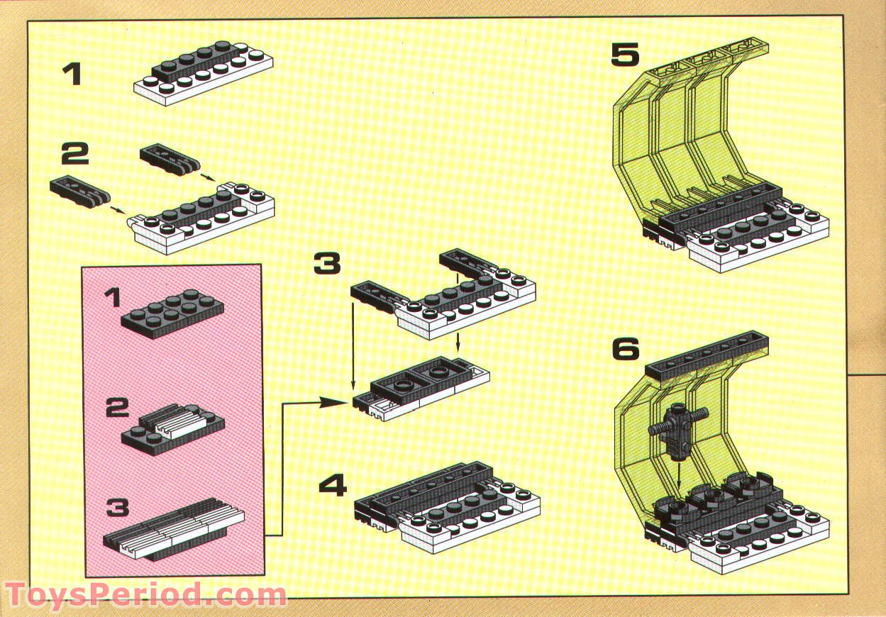 LEGO 6861-2 Blacktron Super Vehicle (Super Model Instructions ...