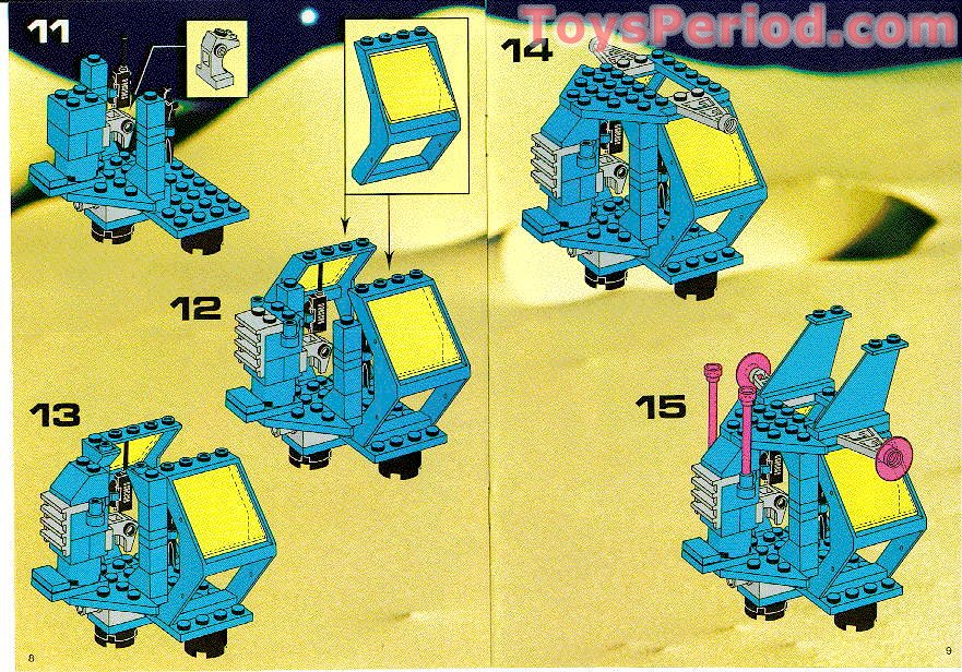 LEGO 6926 Mobile Recovery Vehicle Instructions and Parts List