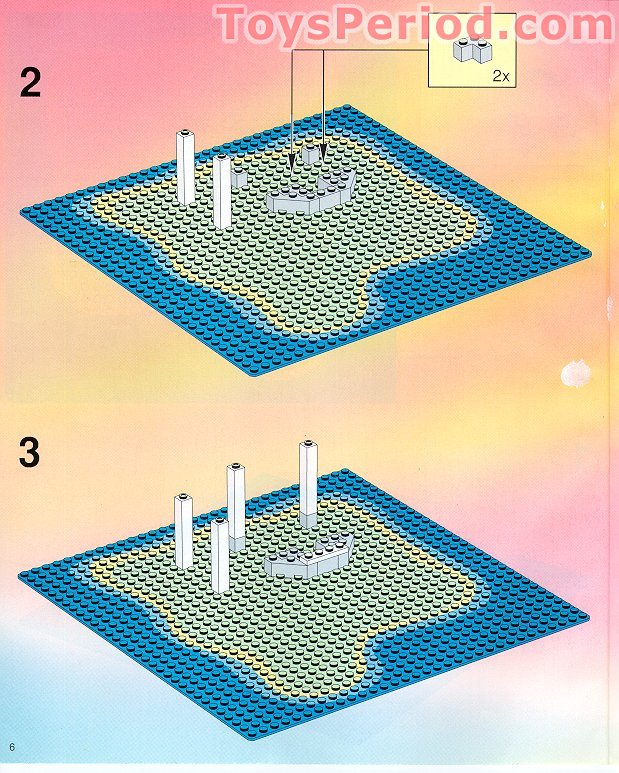 LEGO 6414 Dolphin Point Instructions and Parts List