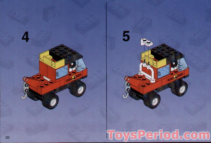 LEGO 6464 Super Rescue Complex Instructions and Parts List