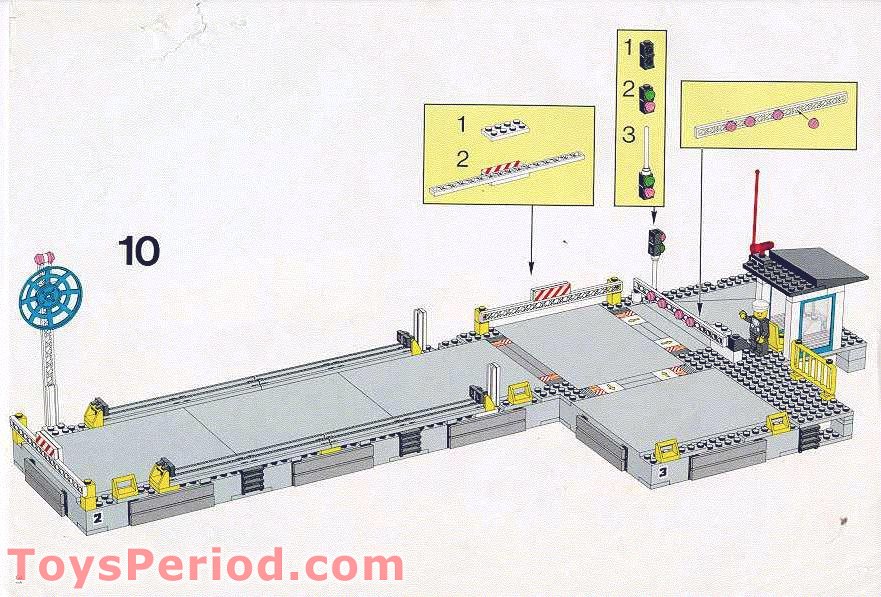 LEGO 6542 Launch and Load Seaport Instructions and Parts List