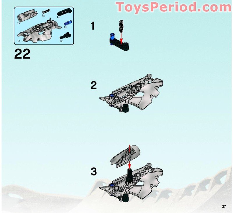 LEGO 8993 Kaxium V3 Instructions and Parts List