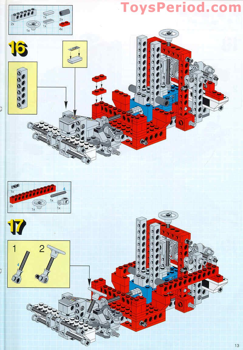 LEGO 8280 Fire Response Unit Instructions and Parts List