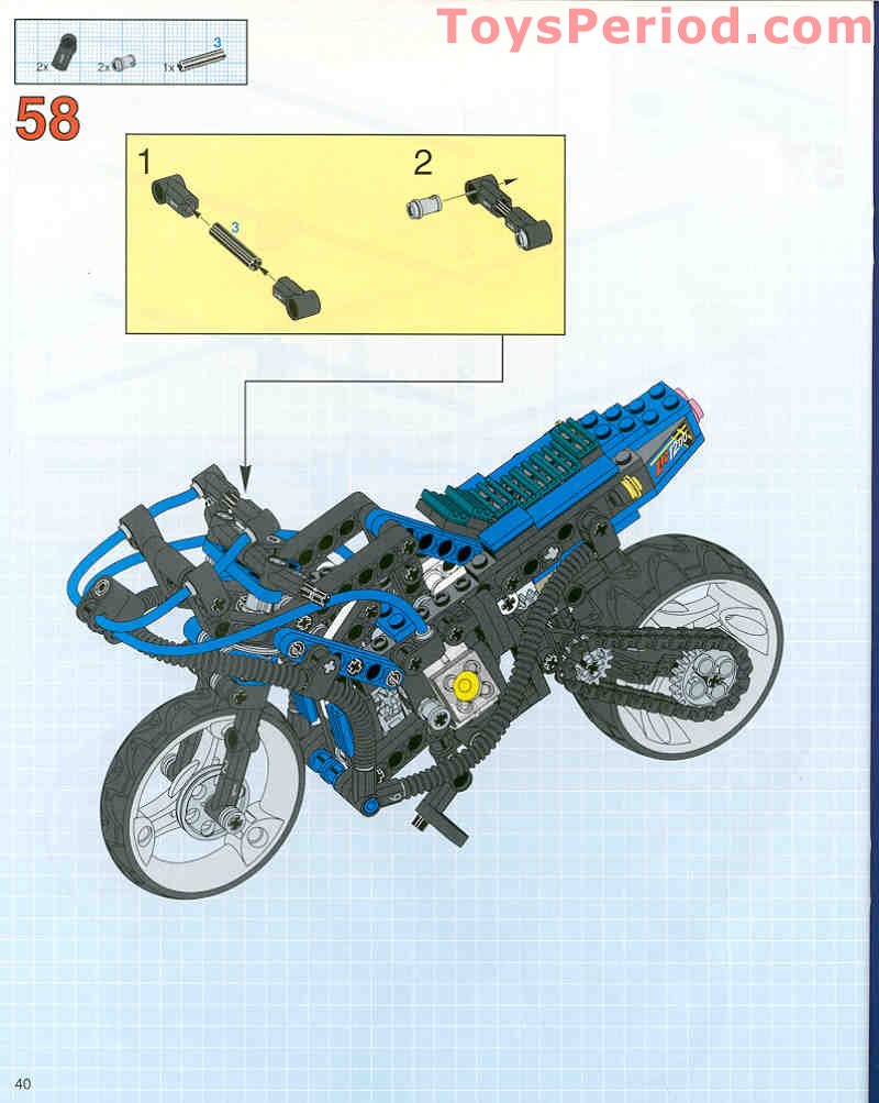 LEGO 8417 Mag Wheel Master Instructions and Parts List