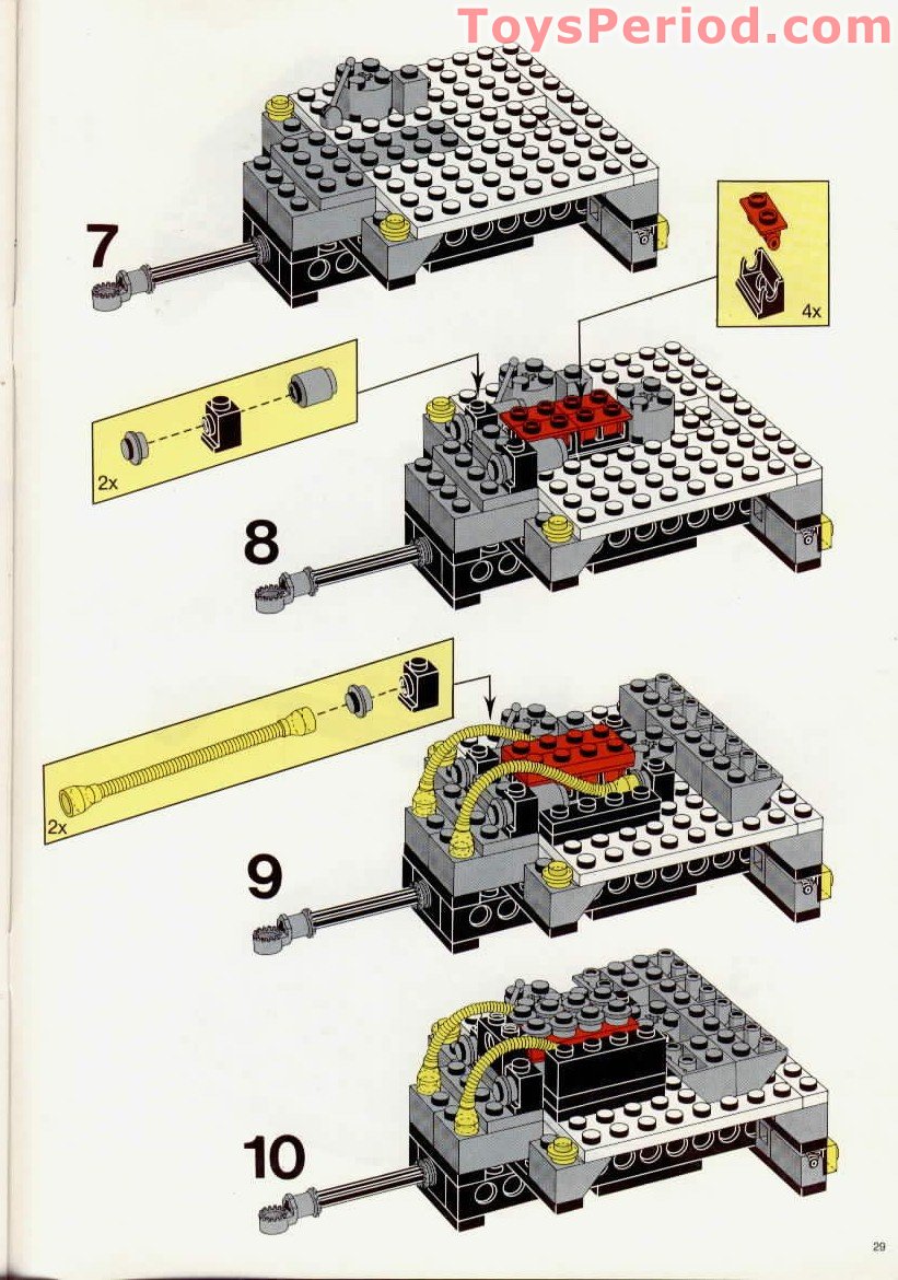 LEGO 5580 Highway Rig Instructions and Parts List