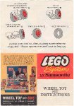 LEGO 605-4 Wheel Toy Instructions and Parts List