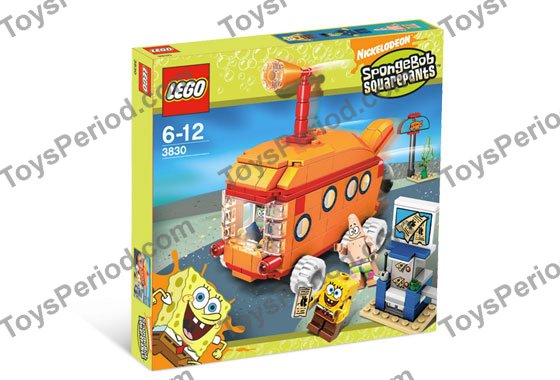 LEGO 3830 Bikini Bottom Express Instructions and Parts List