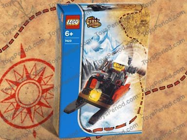 LEGO 7423-1 Mountain Sleigh Instructions and Parts List