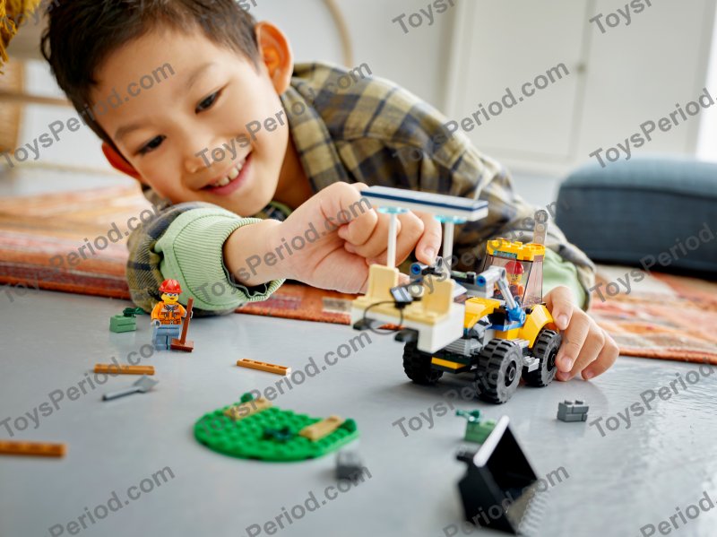 LEGO 60385 Construction Digger Set Parts List