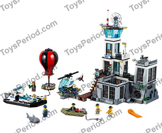 LEGO 60130 Prison Island Set Parts List
