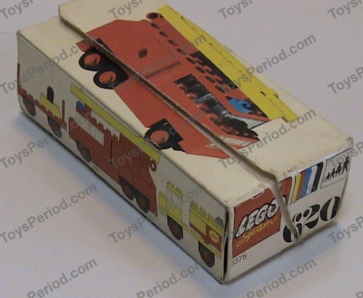 LEGO 620-2 Fire Truck Instructions and Parts List