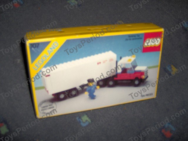 LEGO 107-2 Canada Post Promotional Mail Truck Set Instructions and ...