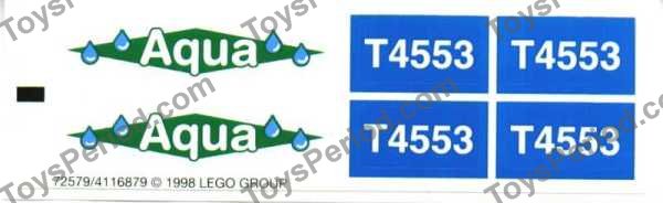 LEGO Sets with Part 4553stk01 Sticker Sheet for Set 4553 - (72579/4116879)