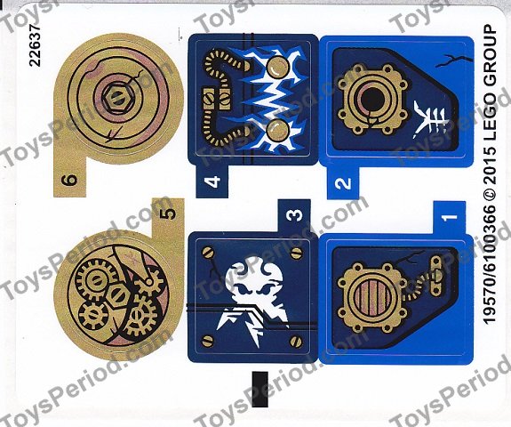 LEGO Sets with Part 70754stk01a Sticker Sheet for Set 70754 ...