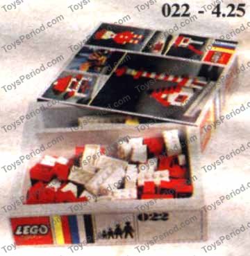 LEGO 022-1 Basic Building Set Parts List