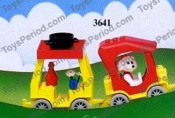 LEGO 3641 Car and Camper Set Parts List