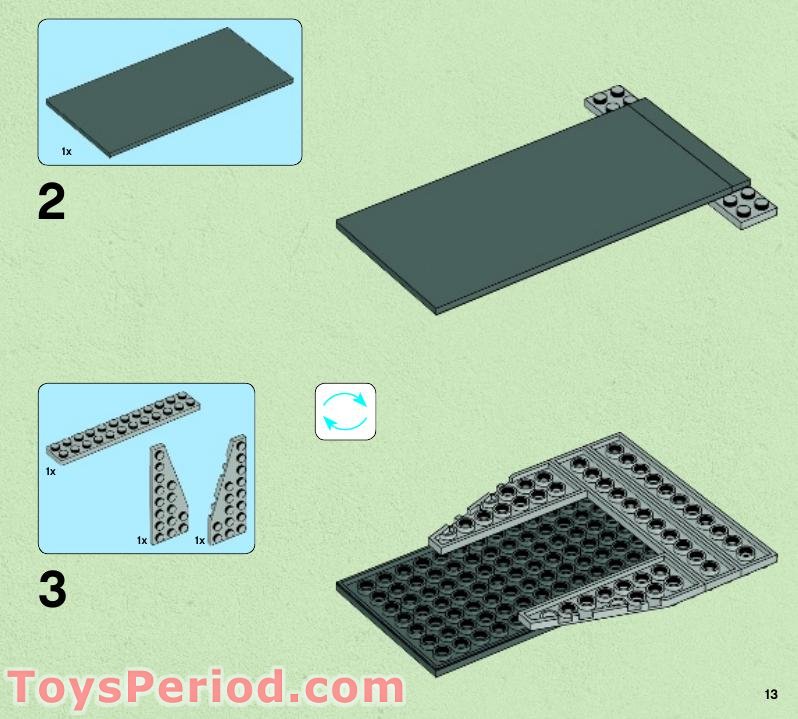 LEGO 75017 Duel on Geonosis Instructions and Parts List