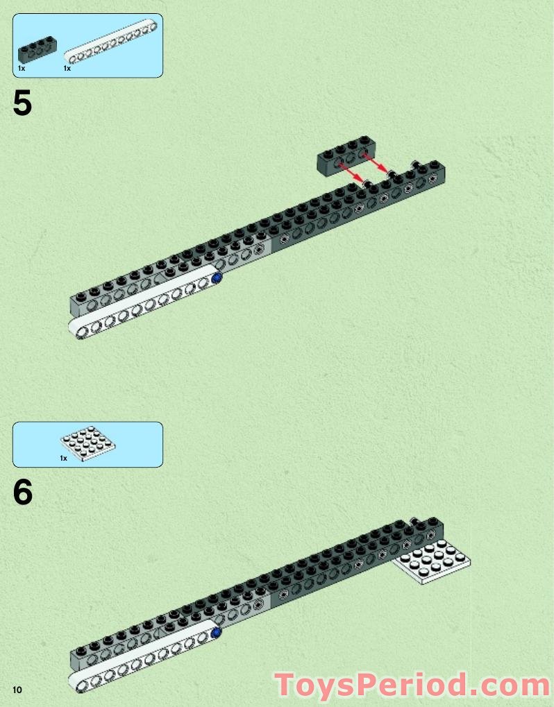 LEGO 75021 Republic Gunship Instructions and Parts List