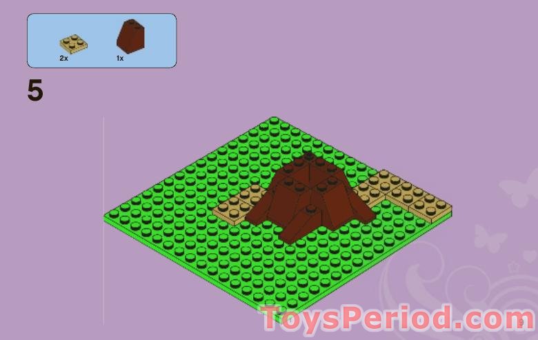 LEGO 3065 Olivia's Tree House Instructions and Parts List