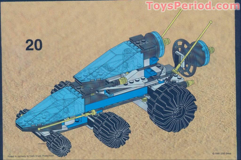 LEGO 1787 Crater Cruiser Instructions and Parts List