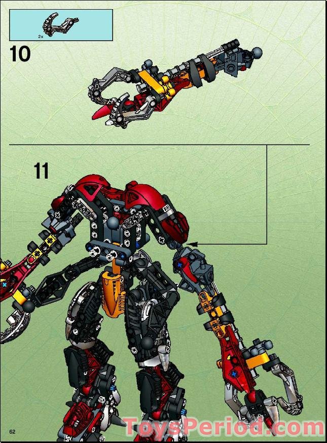 LEGO 10203 Voporak Instructions and Parts List