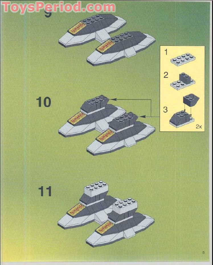 LEGO 2153 Robo Stalker Instructions and Parts List