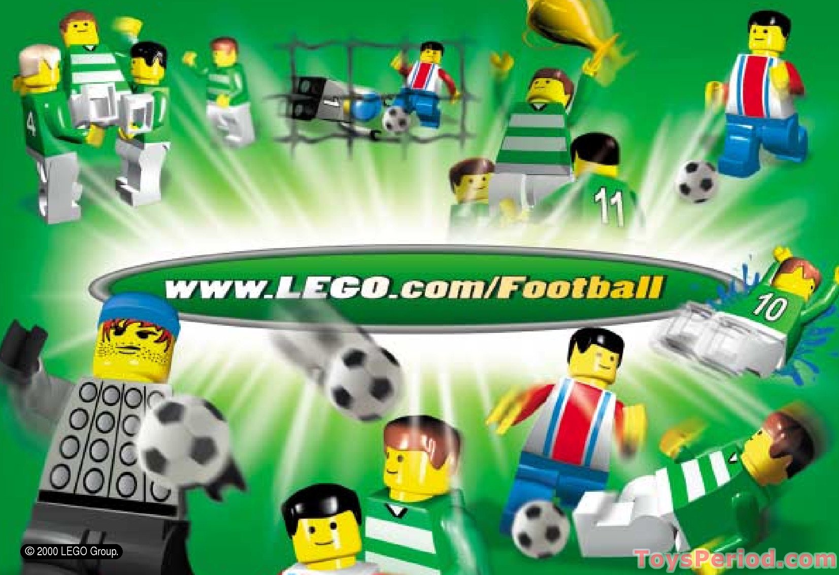 LEGO 3406 Americas Bus Instructions and Parts List