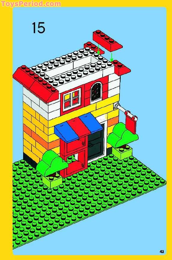 LEGO 6167 Deluxe Brick Box Instructions and Parts List