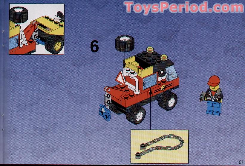 LEGO 6464 Super Rescue Complex Instructions and Parts List