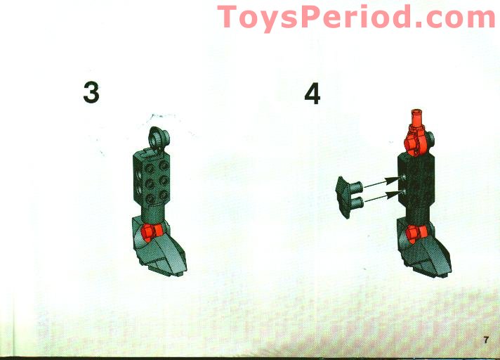 LEGO 8774 Vladek (Europe Version Without Cards) Instructions and Parts List