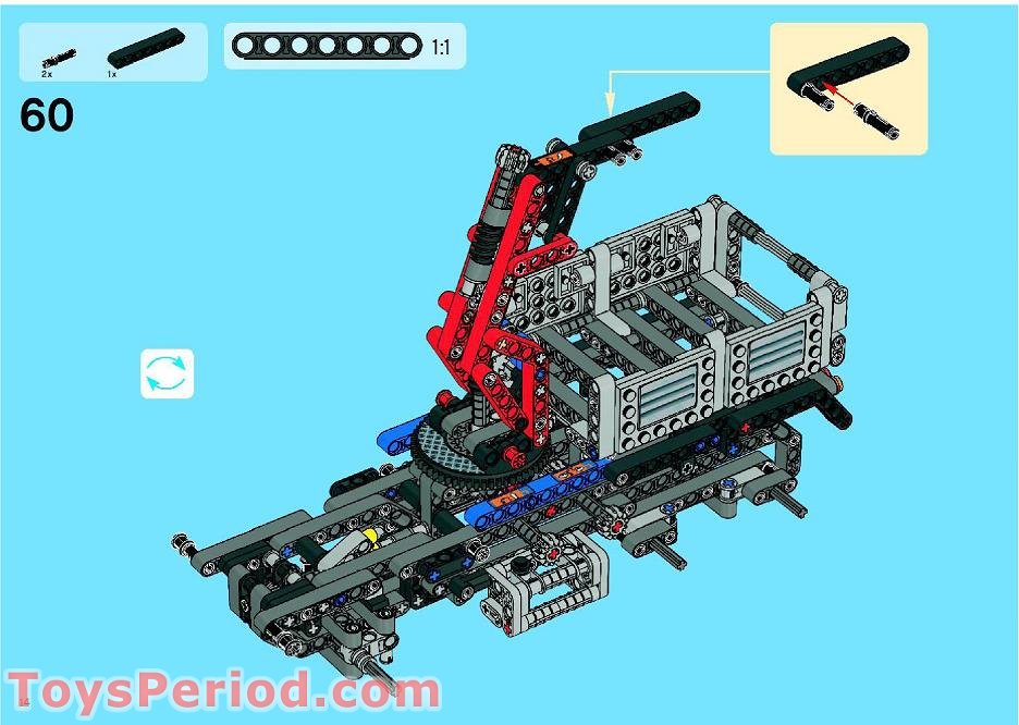 LEGO 8273 Off Road Truck Instructions and Parts List
