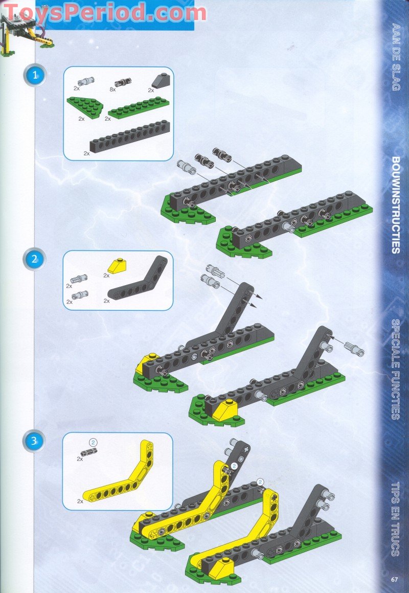 LEGO 9747 Robotics Invention System, Version 1.5 Instructions and Parts ...