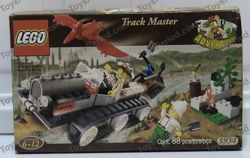 LEGO 5934 Dino Explorer Track Master Instructions and Parts List